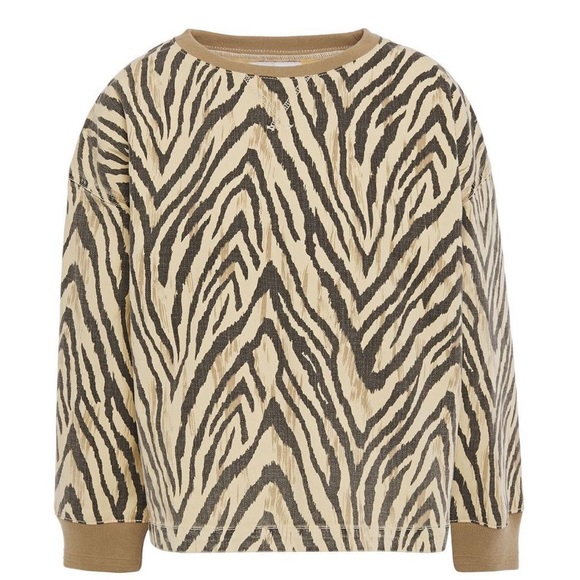 Current/Elliott | Tops | Currentelliott Zebra Animal Print Denim ...